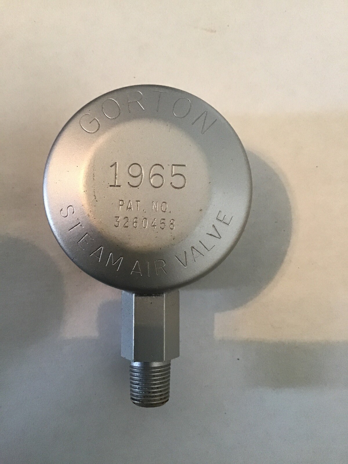 Gorton #1965 1/4” NPT Straight Vertical Steam Air Valve New! | eBay
