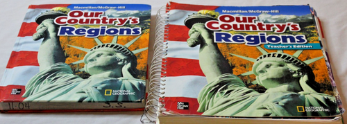 McGraw Hill Our Country's Regions Teacher & Student Edition Textbook ...