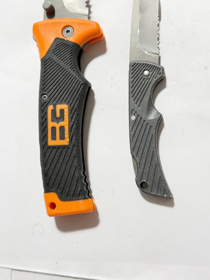 Lot of 2 Gerber Bear Grylls Lockback Pocket Knives - Scout - Compact | eBay