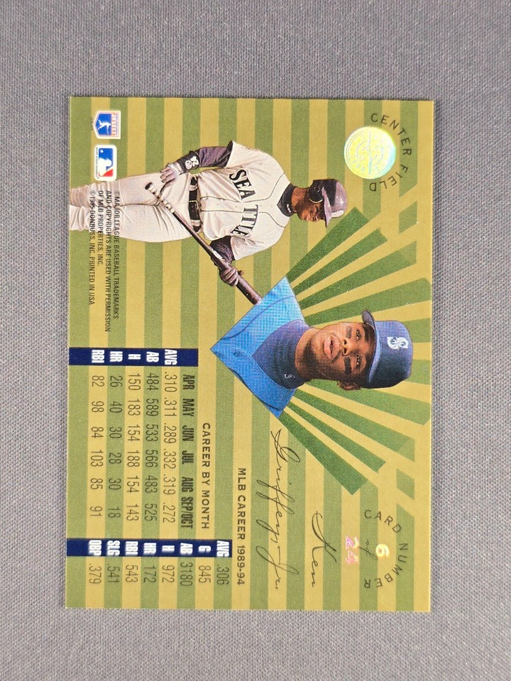 1995 Lead limited #6 Ken Griffey Jr Gold Seattle Mariners | eBay