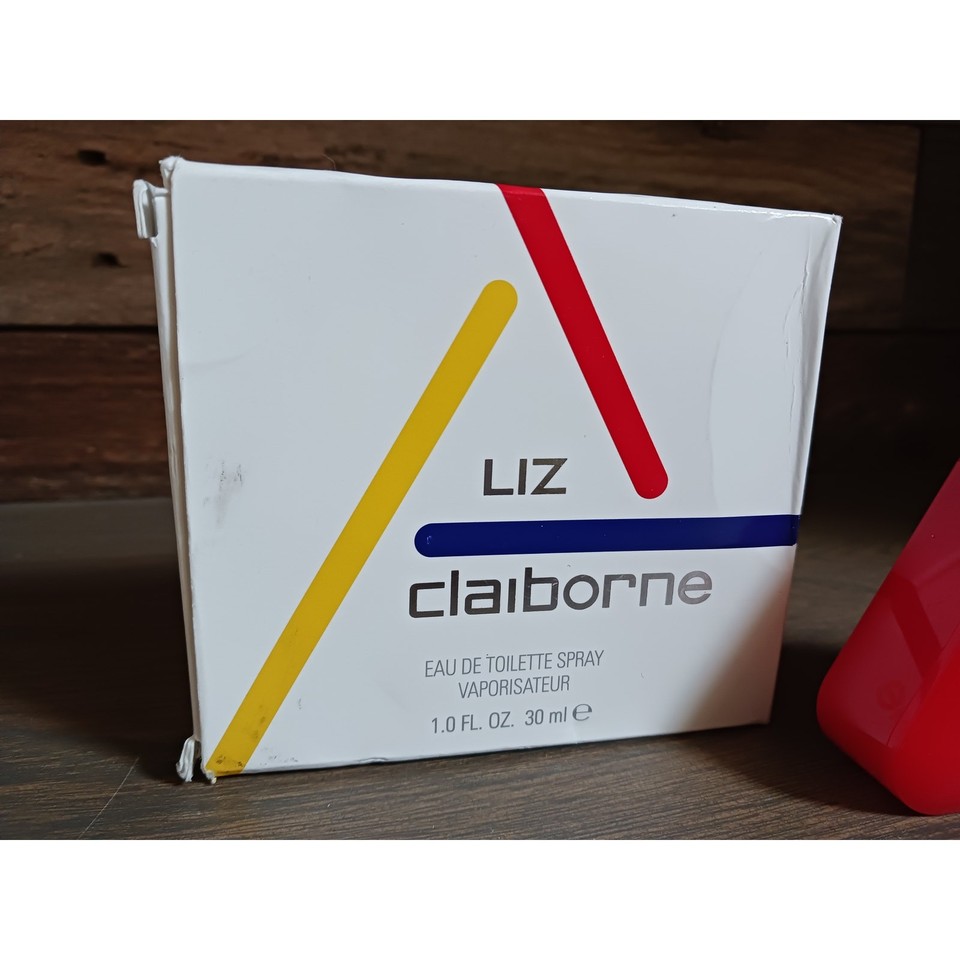 Vintage 90s Liz Claiborne Perfume Red Triangle 1oz New | eBay
