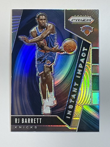 2019 Panini Prizm RJ Barrett #22 Instant Impact Silver | eBay
