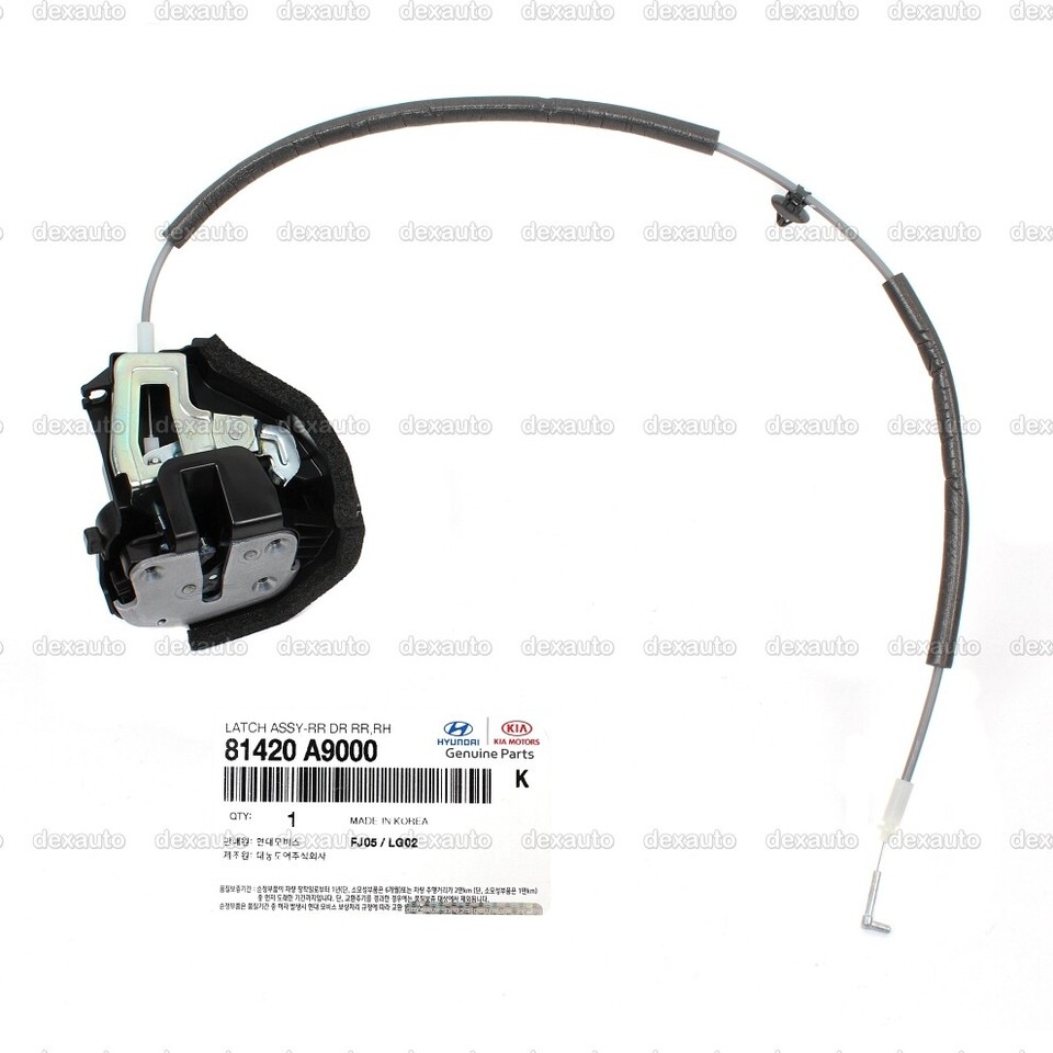 GENUINE REAR Sliding Door Lock RIGHT PASSENGER for 15-21 Kia Sedona ...