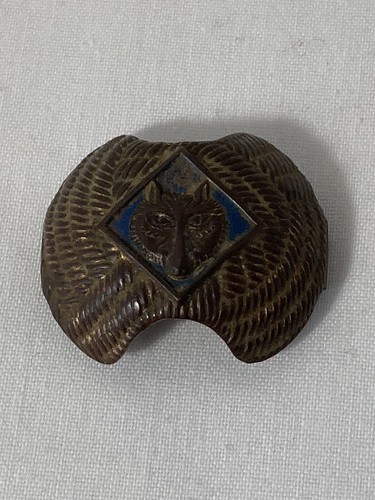 Vintage Boy Scouts Of America BSA Cub Wolf Neckerchief Clip Bolo Slide ...