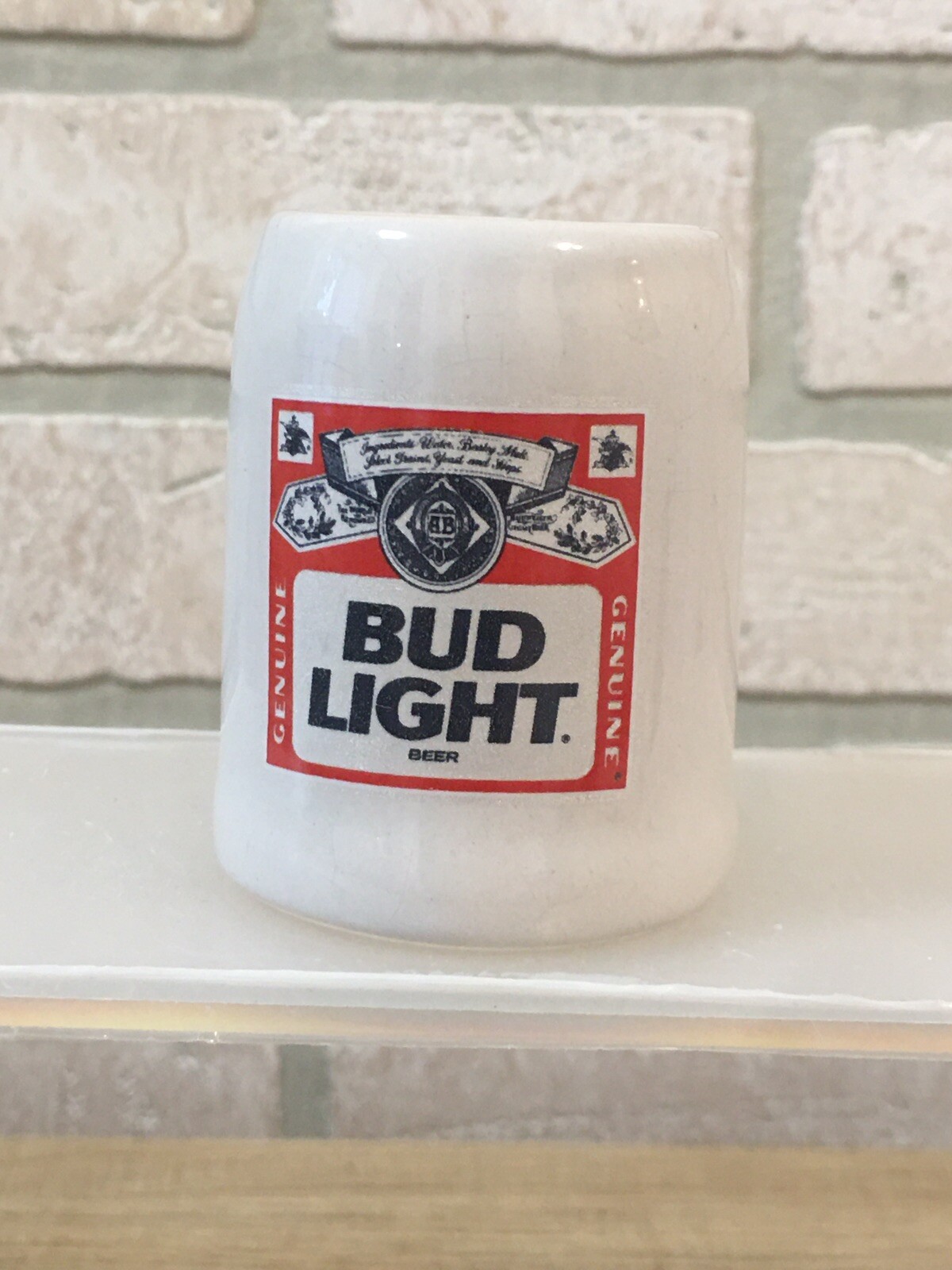 Budweiser Bud Light Mini Beer Stein Mug Shot Glass | eBay
