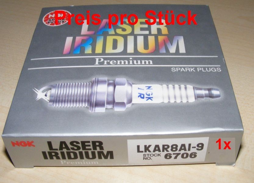 1 X NGK Candela Iridium LKAR8AI-9, Ktm 690 Enduro, Candele, Spark Plug ...