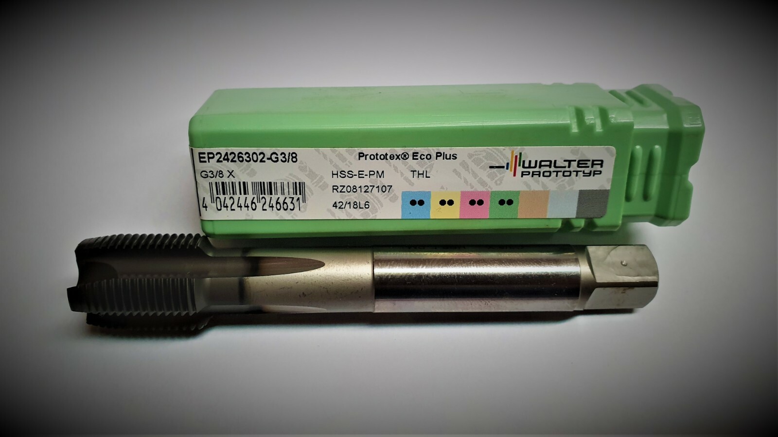 1pcs Machine tap WALTER PROTOTYP Paradur® EP2426302-G3/8 HSS-E-PM THL ...