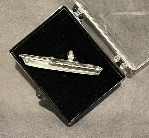 USS Forrestal CV-59 Lapel Pin in box | eBay