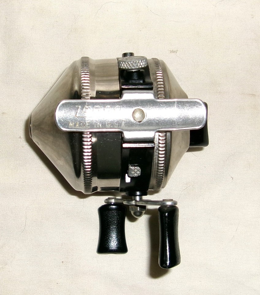 Vintage Zebco Model 33 Spincast Fishing Reel Metal Foot USA NICE | eBay