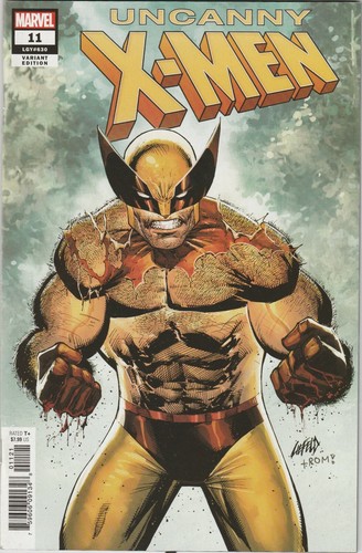 Uncanny X-Men 11 Variant Liefeld Wolverine Cover LGY 630 April 2019 ...