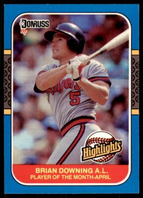 1987 Donruss Highlights Brian Downing Baseball Cards #5 | eBay