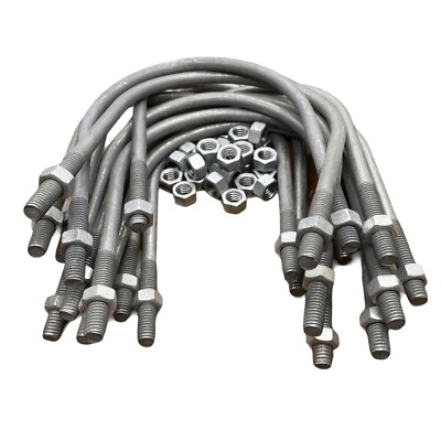 Pack of 12 - ABP F593C Stainless Steel Bolt, 1/2"-13 | eBay