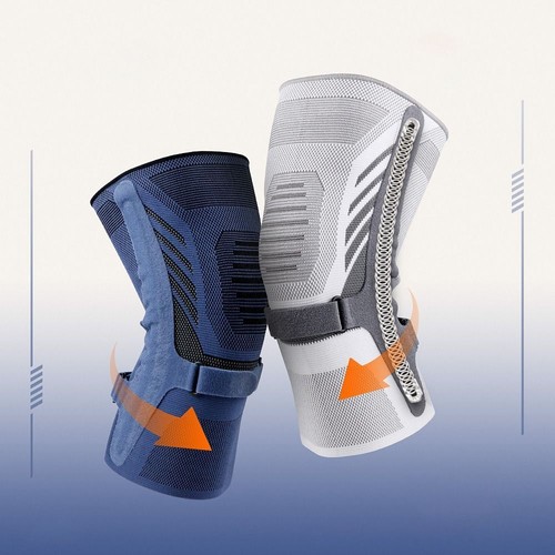 Knitted Nylon Knee Pads Elastic Knee Brace New Knee Protector Running ...