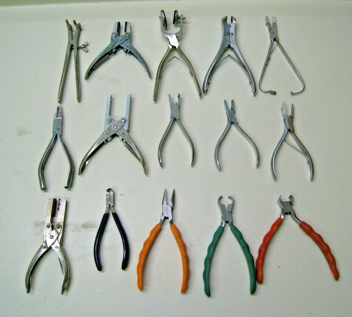 Lot of 15 Assorted Hilco Sadler Grobet Optometry Ophthalmology Tools ...