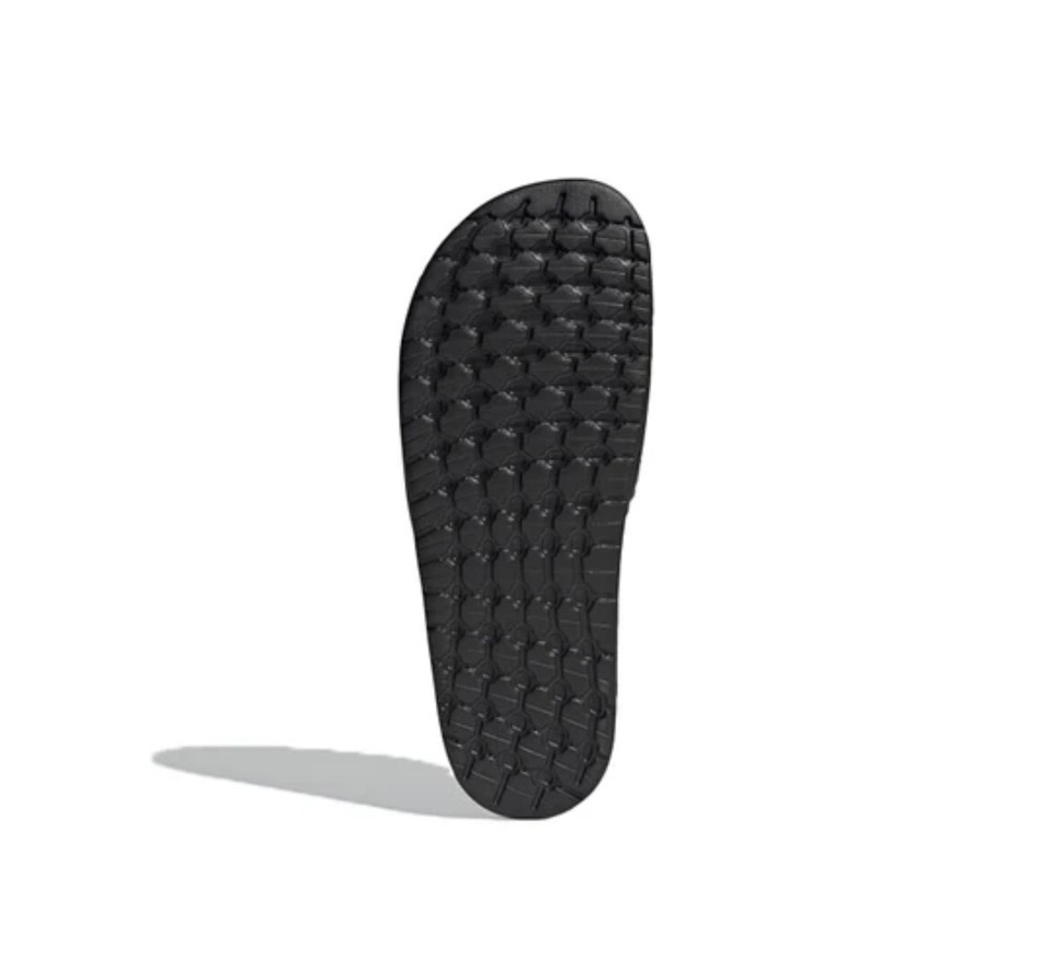 adidas Adilette Boost Slides 'Black White Stripes' 'white black stripes ...