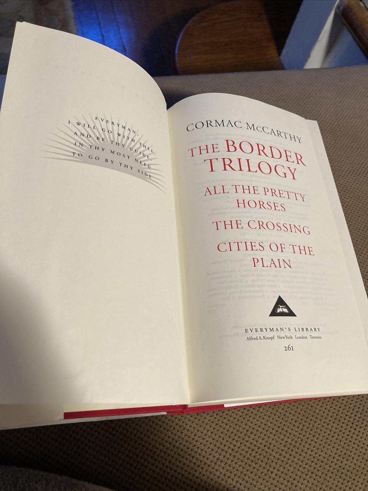 Everyman's Library Contemporary Classics Ser.: The Border Trilogy : All ...