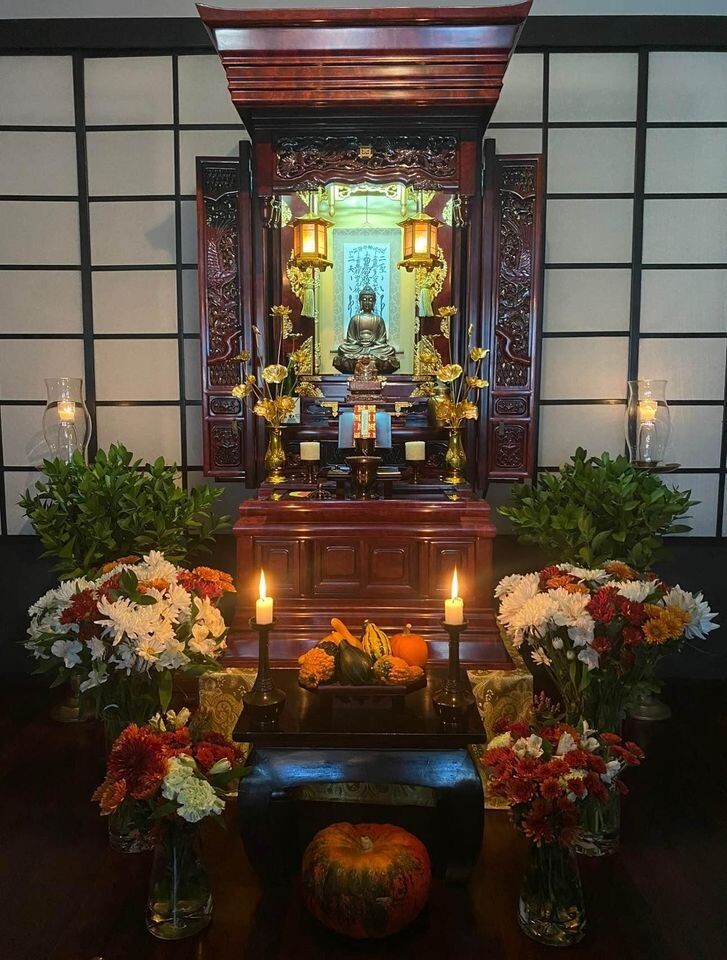 Butsudan Buddhist Japanese Altar SGI Nichiren Shoshu Shu Buddha Cabinet ...