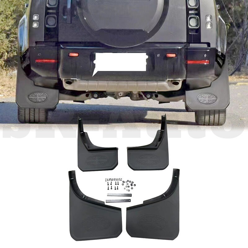 MUD FLAPS FOR LAND ROVER DEFENDER 90 110 2020-2024 MUDFLAPS MUDGUARDS ...