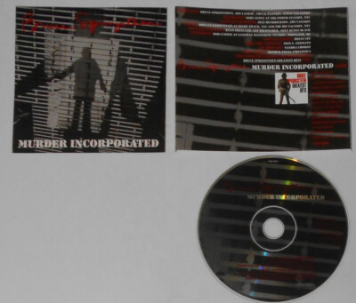 Bruce Springsteen - Murder Incorporated - U.S. promo label cd | eBay