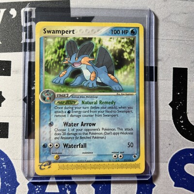 Pokémon TCG Swampert EX Ruby and Sapphire 23/109 Regular Rare | eBay
