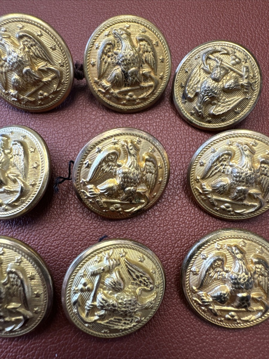 Civil War Buttons New York National Guard Button Civil War?