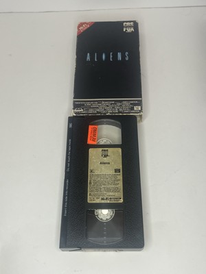 Aliens (1986) VHS, 1987 CBS/FOX Video Tape Vintage Movie Film ...