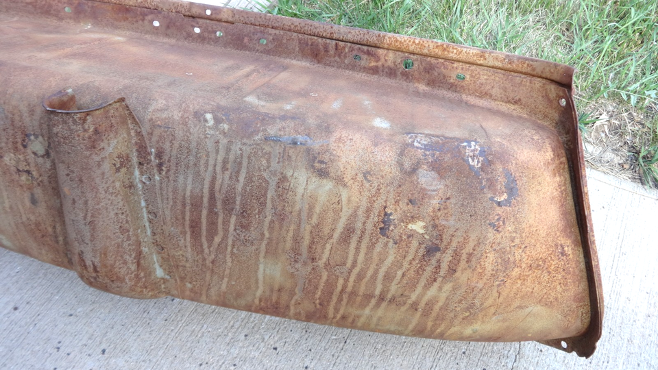 Late 1931 Model A Ford GAS TANK Original use w/ round speedo | eBay