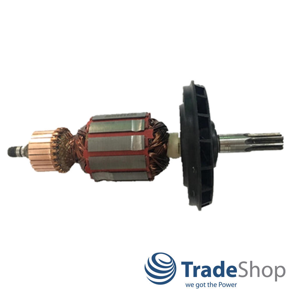 Motor Anker Rotor Läufer für Bosch GBH 5-40 DE,GBH 5-40 DCE,GSH5E,GSH 5 ...