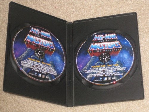 He-Man DVD MOTU Volume 1 2-Disc DVD Set with 20 Episodes Filmation ...