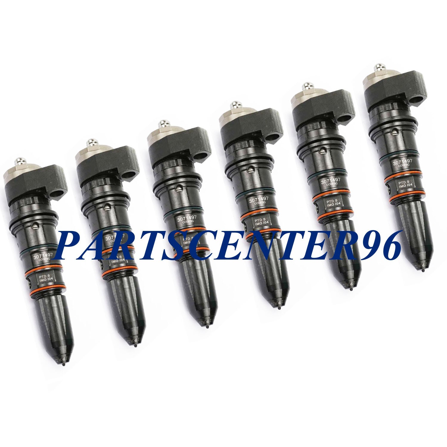 6pcs 3071497 3064457 Fuel Injector Fit for Cummins NT855-G4 NT855 ...