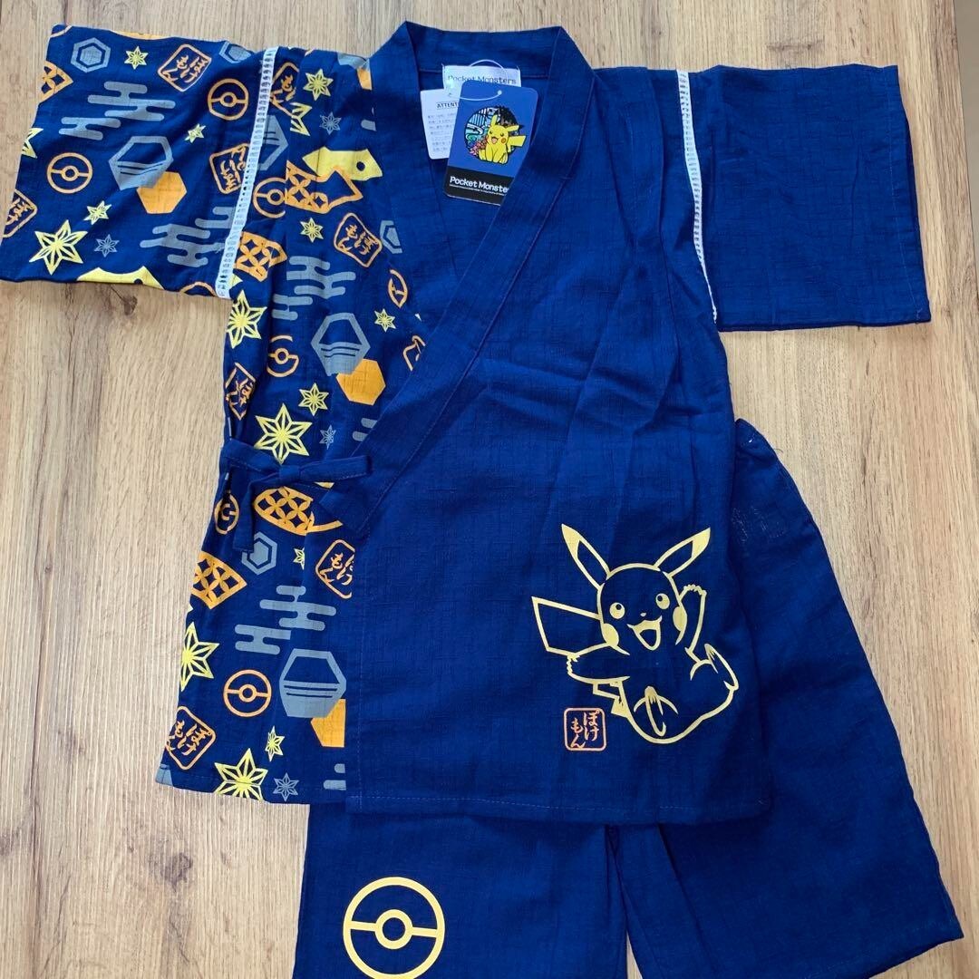 Pikachu Kids 130 Jinbei Japanese Clothes Kimono Yukata Pokemon | eBay