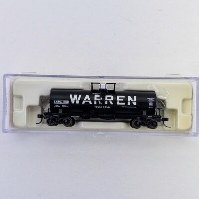 Atlas 43751 N Scale 11,000 Gal Tank Car - Warren Petroleum Rd# 1760 | eBay