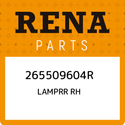 265509604R Renault Lamprr rh 265509604R, New Genuine OEM Part | eBay