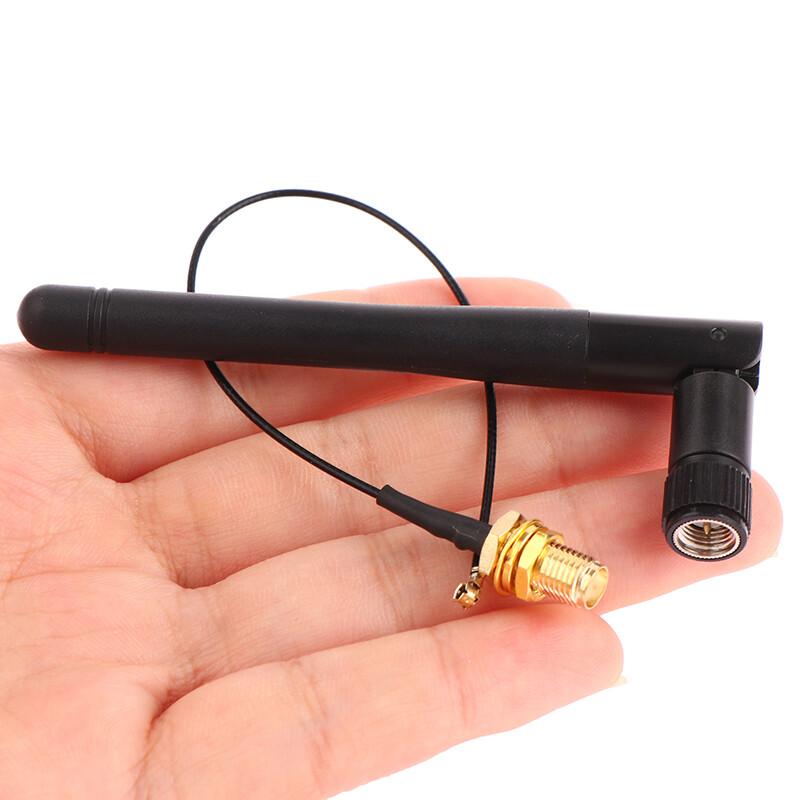 WiFi 2.4G Aerial Antenna SMA-KY Male Wireless Router 17cm PCI U.FL IPX ...
