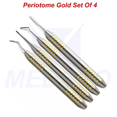 Dental Periotome Gold Tooth Extraction Scaler PDL Perio Ligament ...
