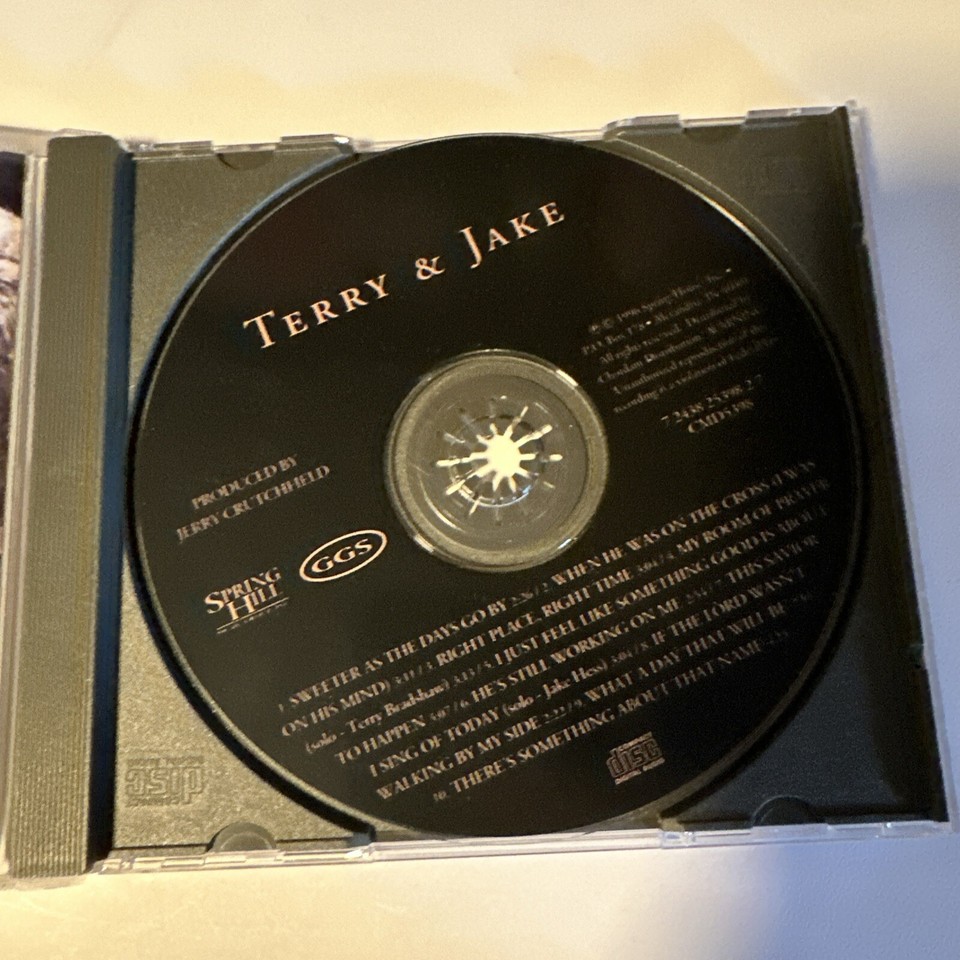 TERRY BRADSHAW & JAKE HESS....."TERRY & JAKE"......RARE HTF OOP GOSPEL ...