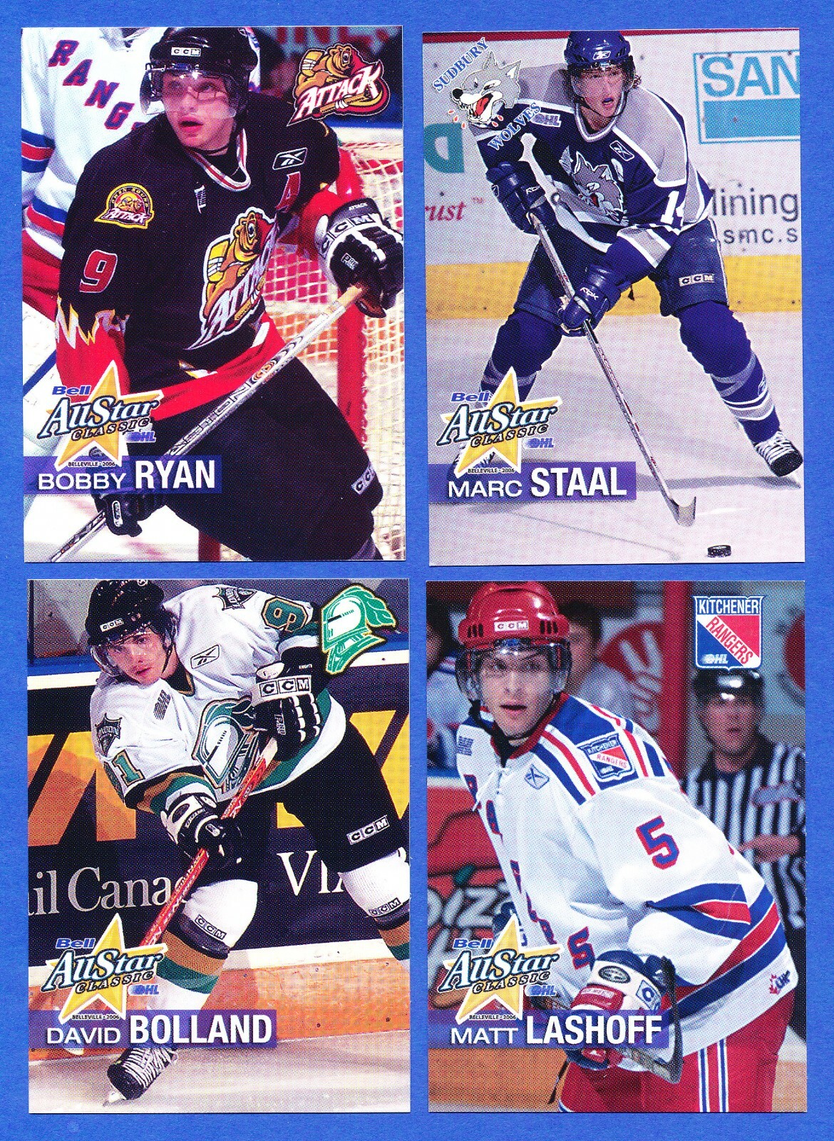 2006 BELL ALL STAR CLASSIC OHL JUNIOR HOCKEY TEAM SET OF 40 ROOKIE ...