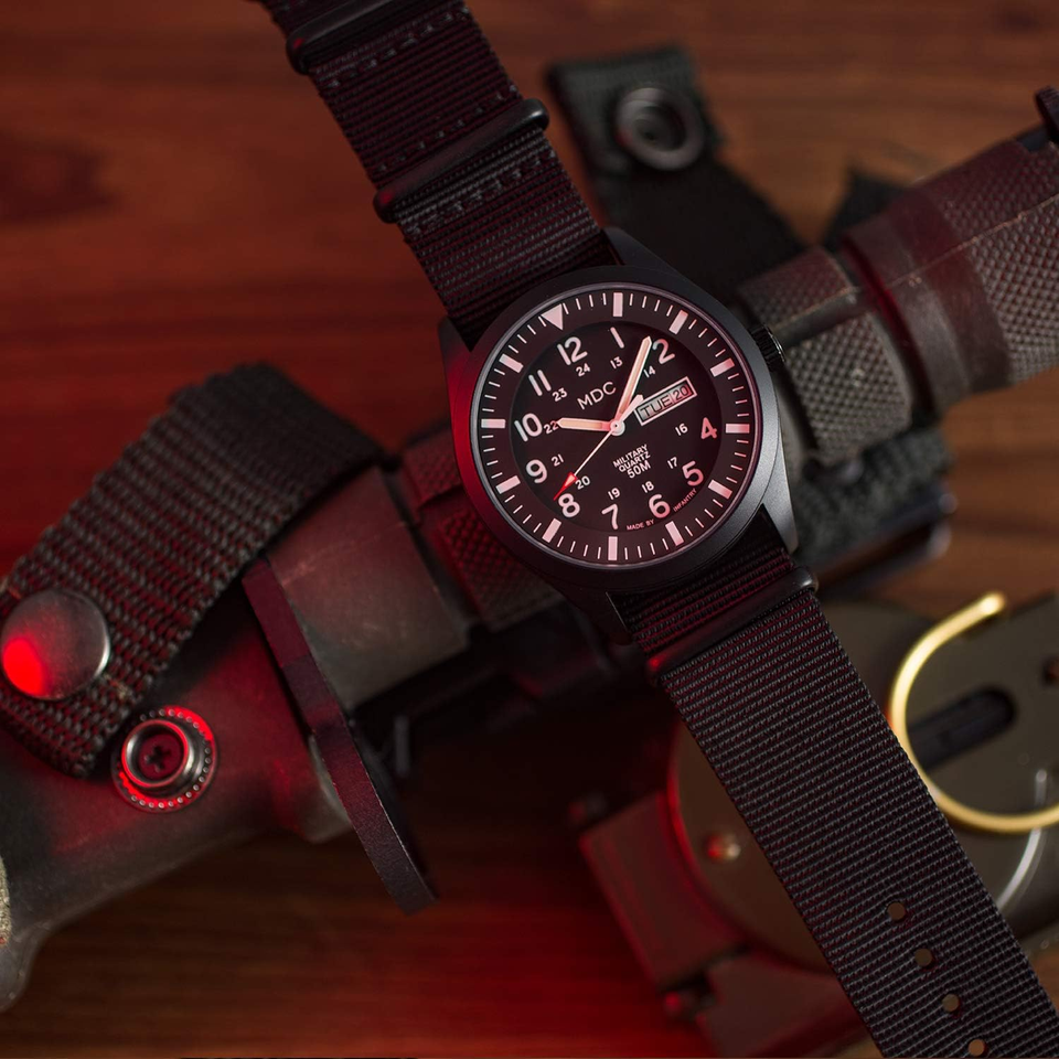 Infantry Men's Wrist Watch, Field Military Watches for Men Analog ...