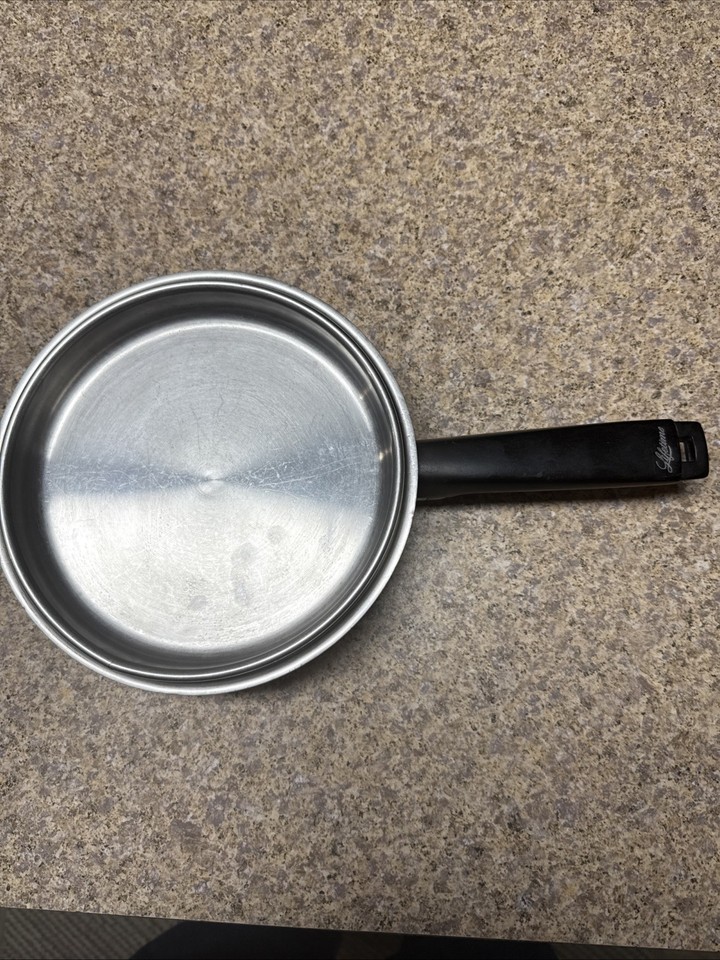 Lifetime Skillet 8" Sauté Fry Pan 18/8 Stainless Steel & Lid Vintage | eBay