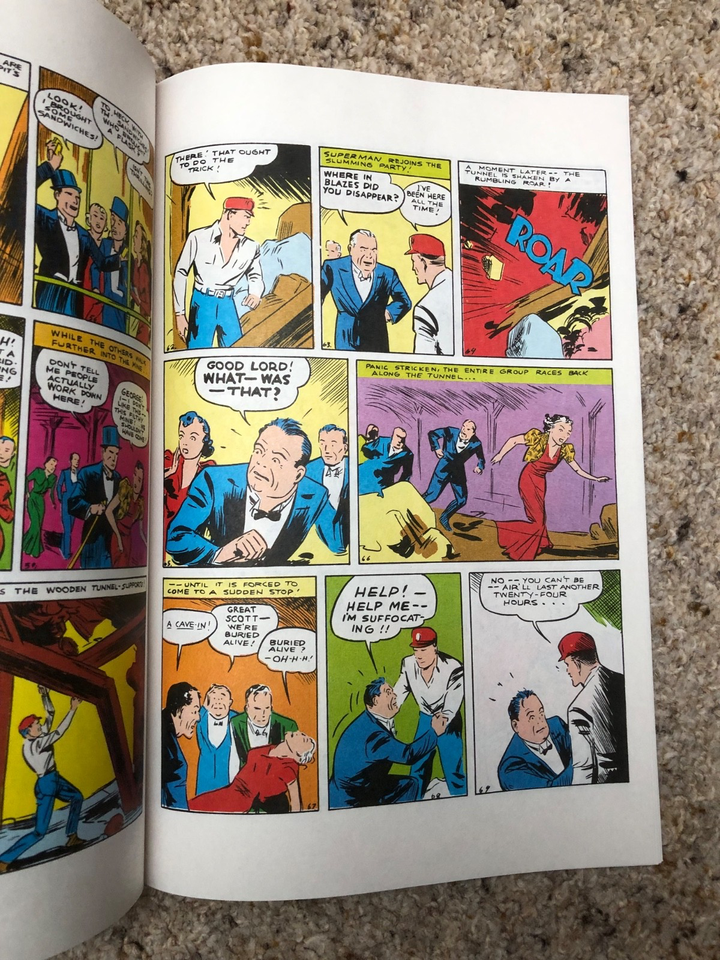 D.C. Comics Facsimile Edition of Superman Number One from 1939 Print ...