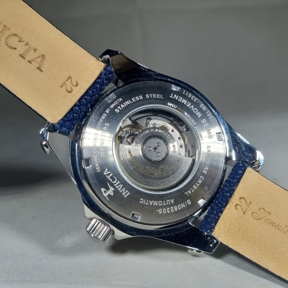 Invicta Reserve Diamond 47mm LE R150 Swiss Automatic MOP Genuine ...