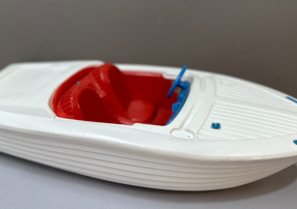 Rare Variation White Barbie Irwin Speed Boat 60's VINTAGE | eBay