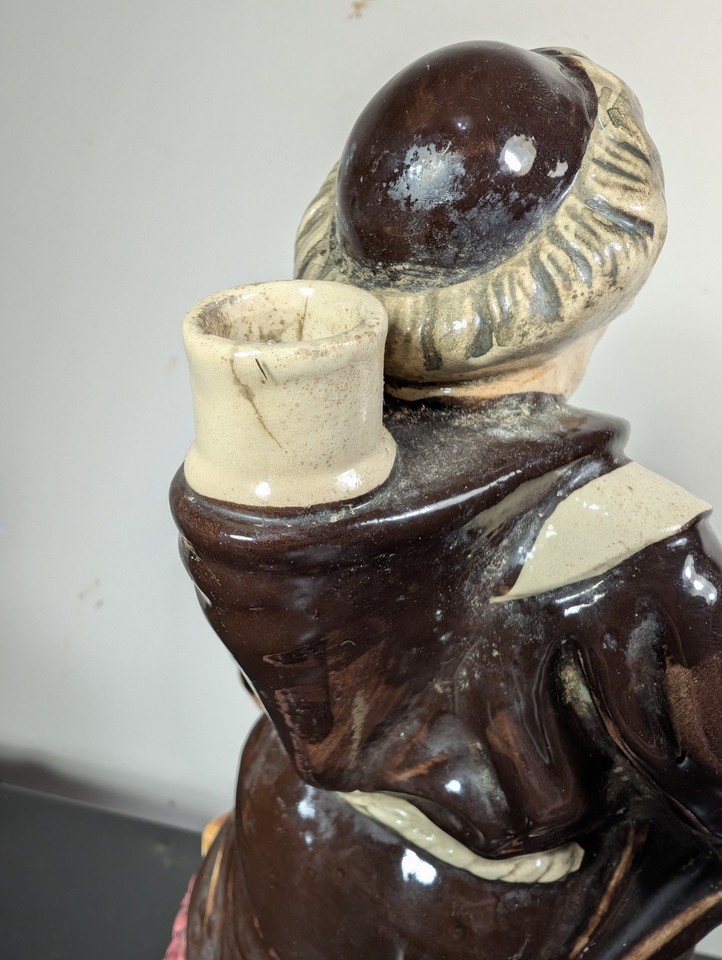 Vintage Barsottini Vino Rosso Decanter Friar Monk Smashing Grapes Banfi ...