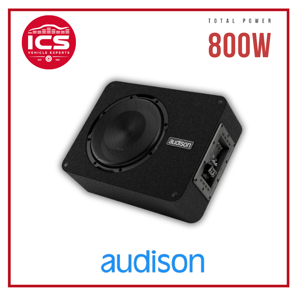 Audison Prima APBX 10 AS2 800W Active Sub Subwoofer Box With 400W ...
