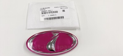 NEW Subaru Impreza GDB GDC STI 2000-2005 Front I Pink Emblem Badge OEM ...