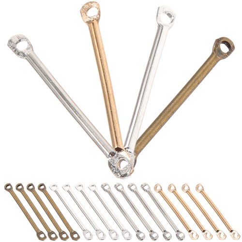 200 Pcs Earring Connection Stick Jewelry Connecting Sticks Chain ...