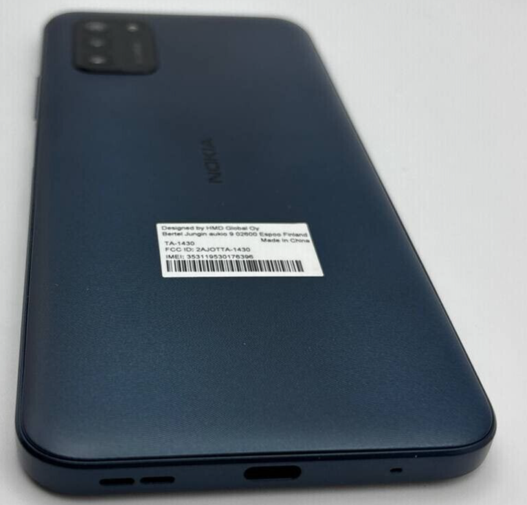 Nokia G100 TA-1430 Android Smartphone 6.52" HD 13MP Triple 4G Unlocked ...