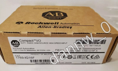 1PC New in box AB 1769-IQ16F CompactLogix 16 Pt 24VDC I/O Input Module ...