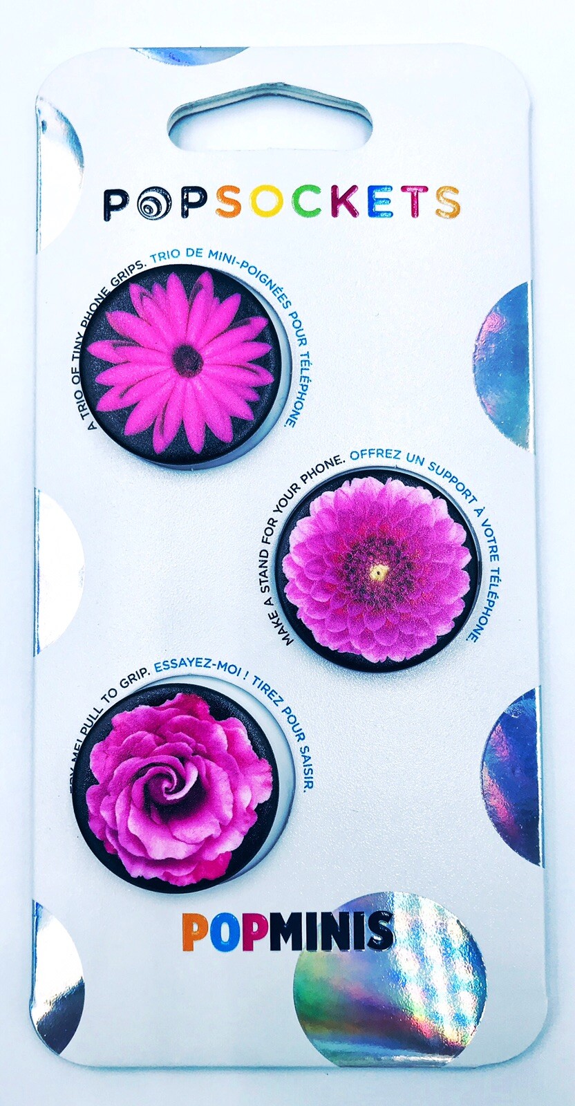 Authentic Popsockets Popminis Pink Flowers Pop Mini Popmini PopSocket ...