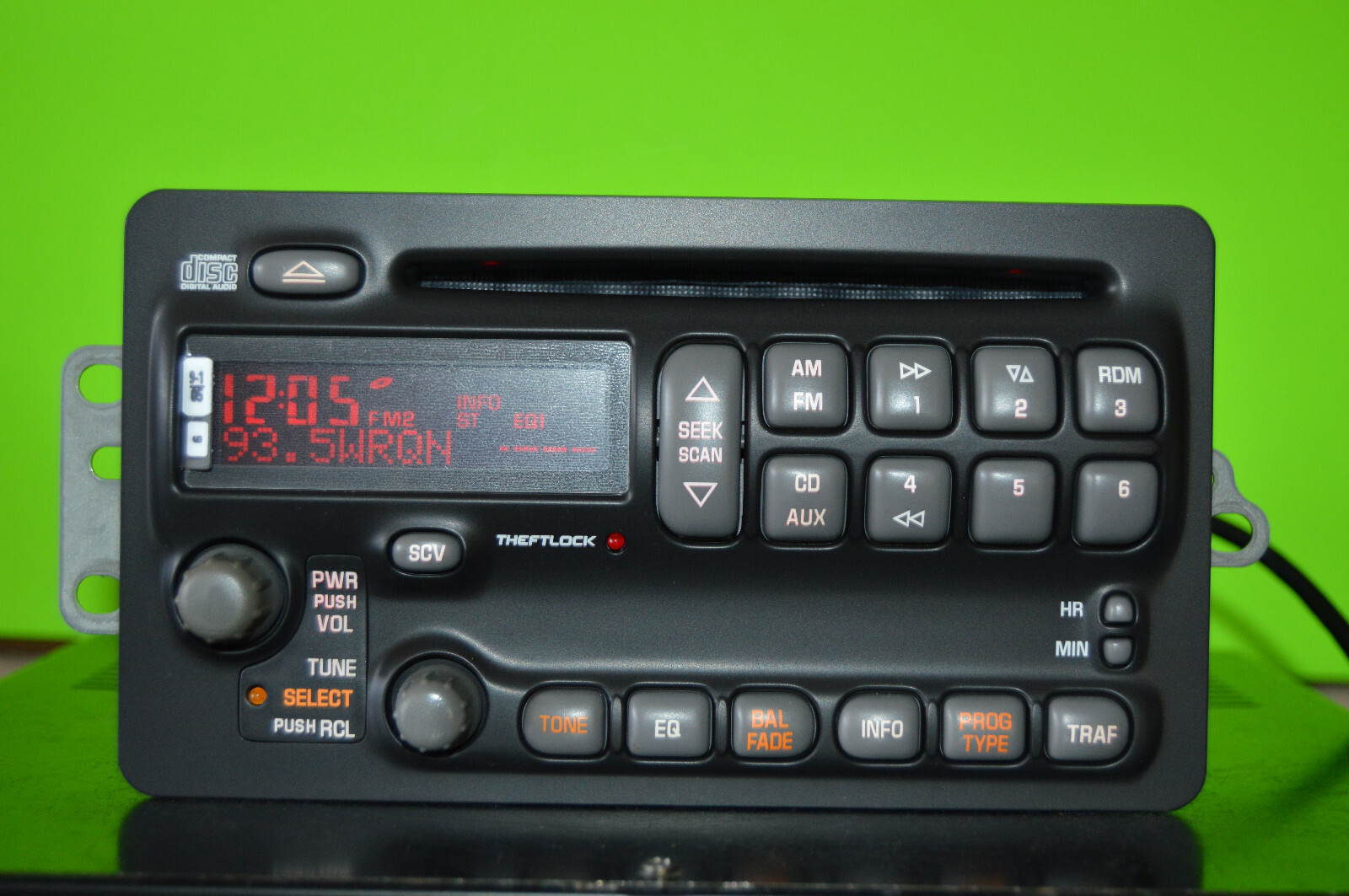 Delco Pontiac factory AM FM CD player radio stereo 00 01 02 03 04 05 ...